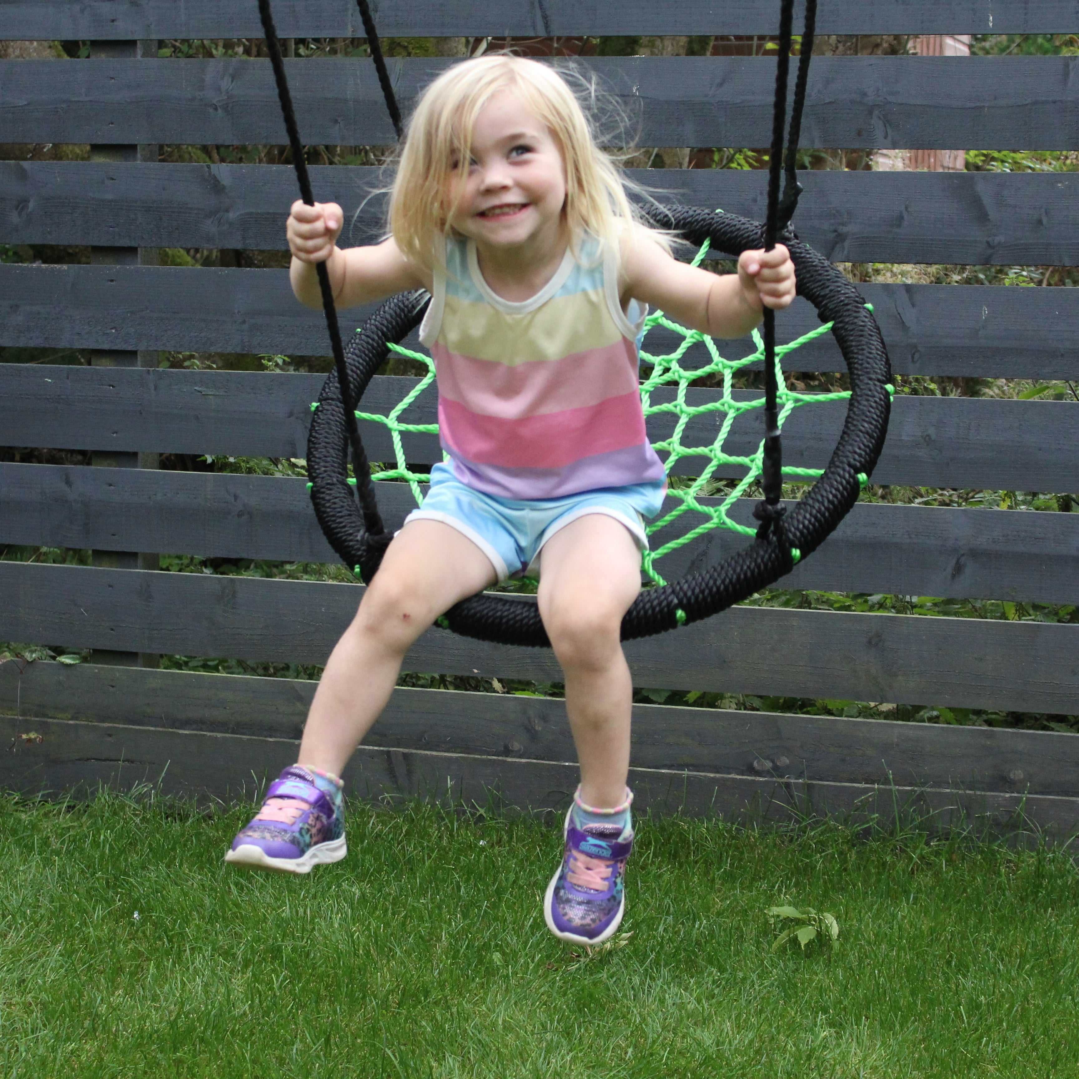 Buy Go Wild 65cm Green Hanging Nest Swing | Titan Toys