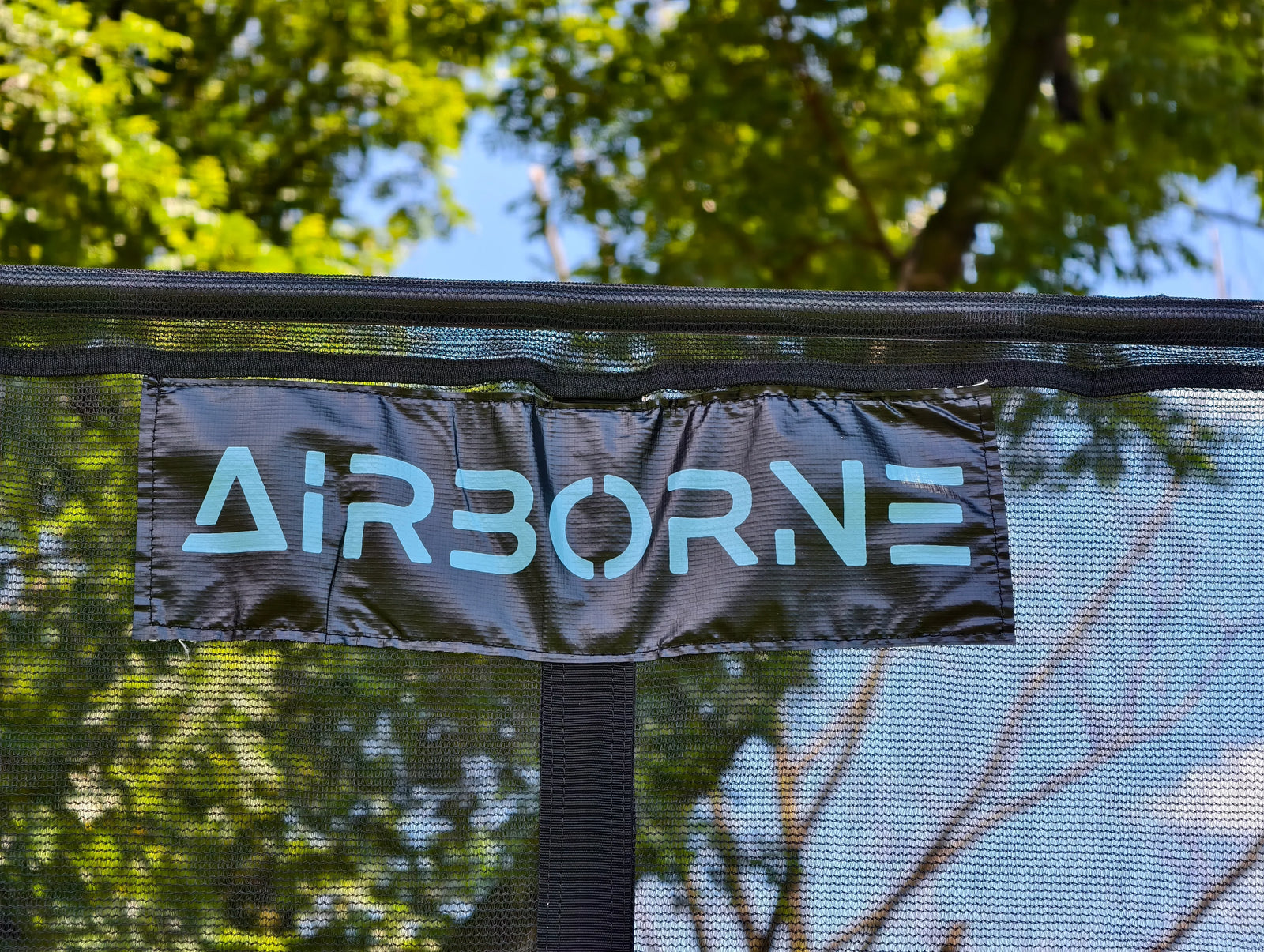 Airborne Pro 2026 8ft x 12ft Rectangle Trampoline With Ladder