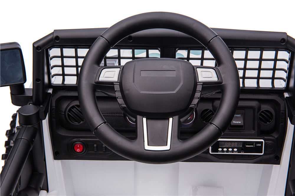 Buy 12V Kids Electric Ride On Vet Rescue Jeep Car With Costume